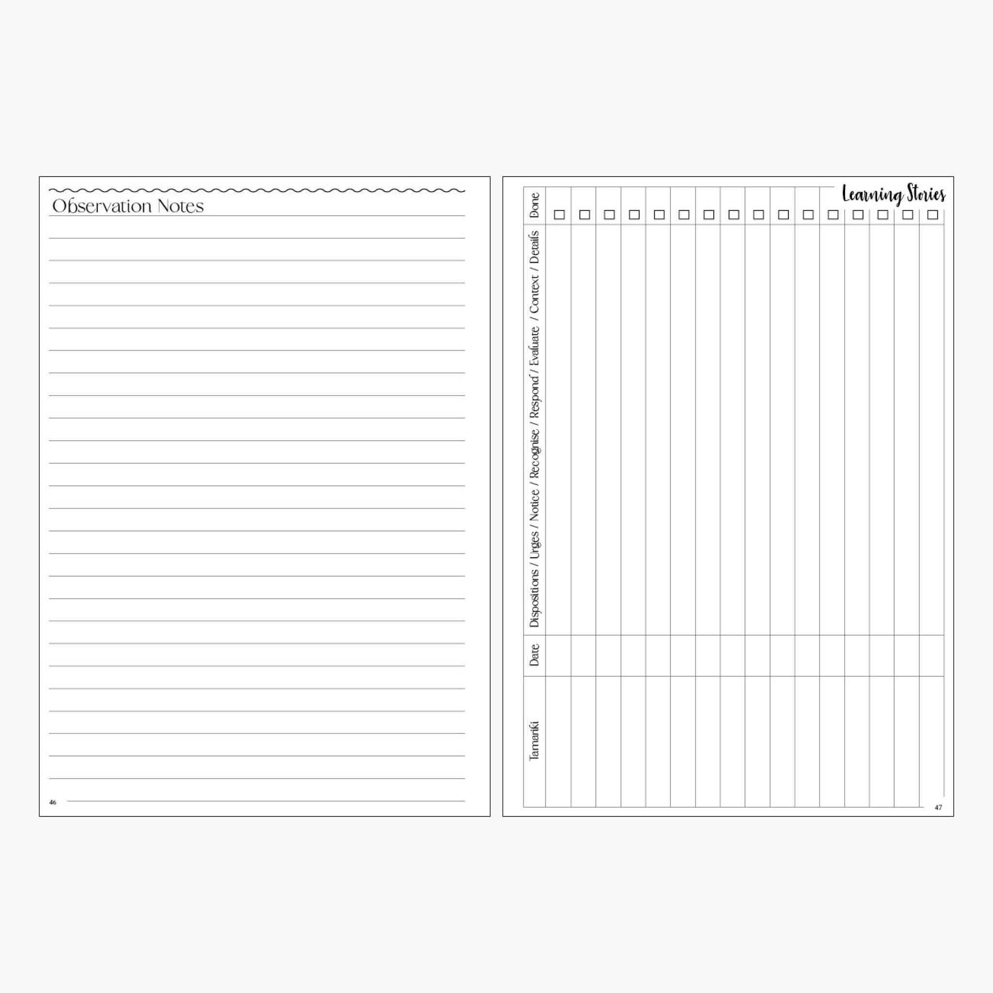 2026 Early Childhood Diary – Home & Harry NZ