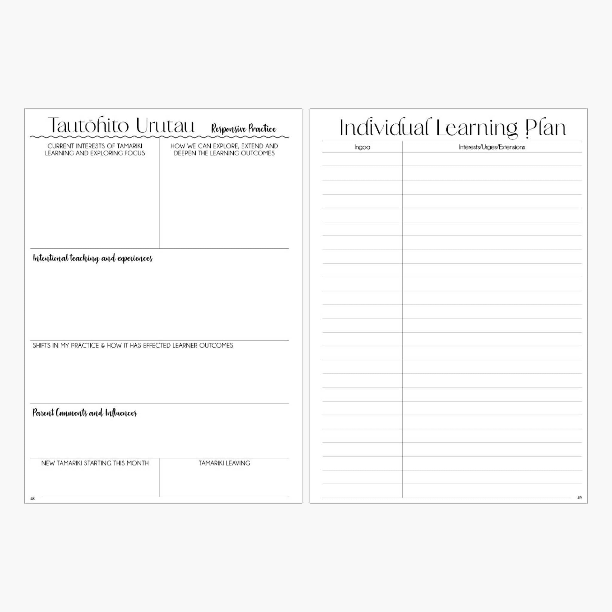 2026 Early Childhood Diary – Home & Harry NZ