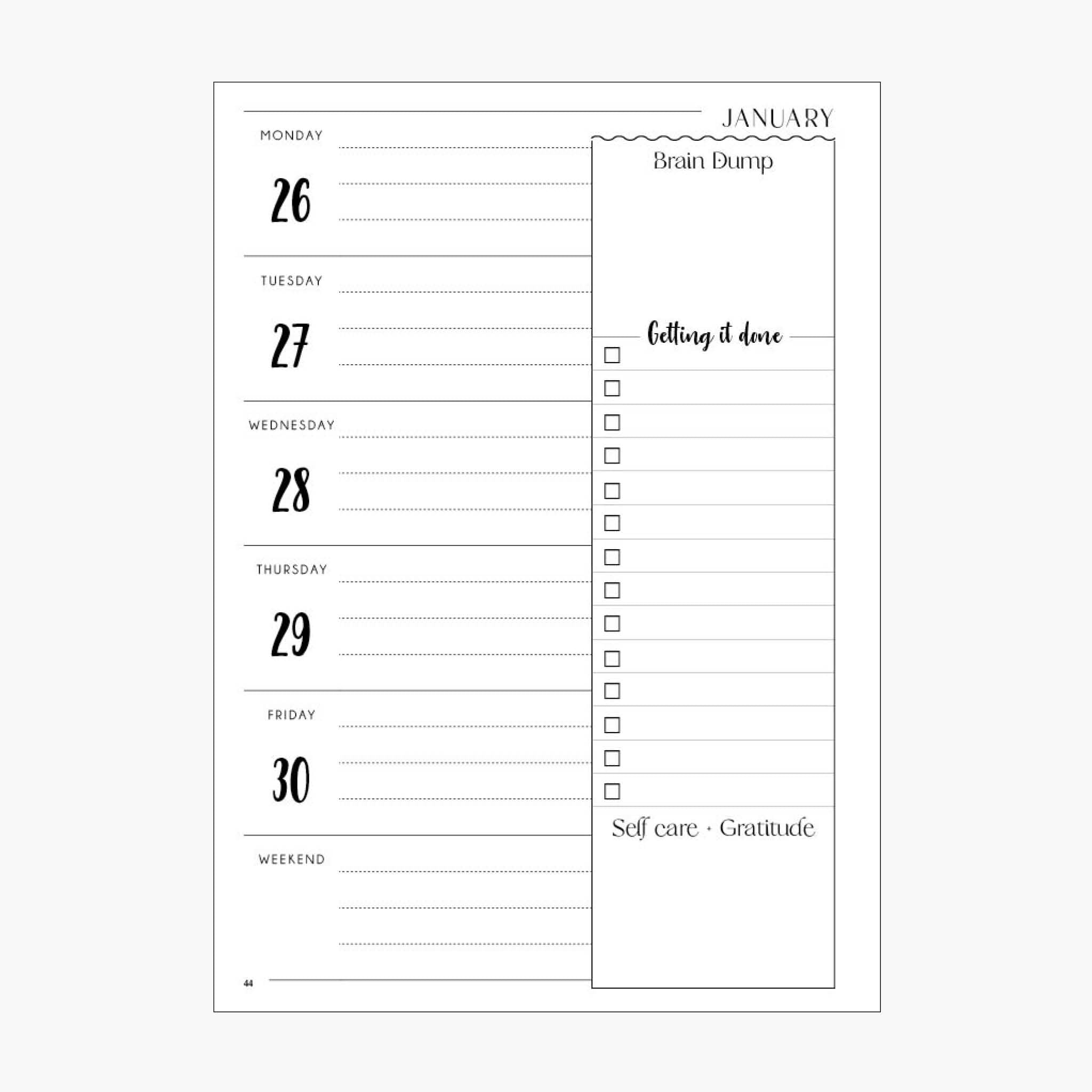 2026 Early Childhood Diary – Home & Harry NZ