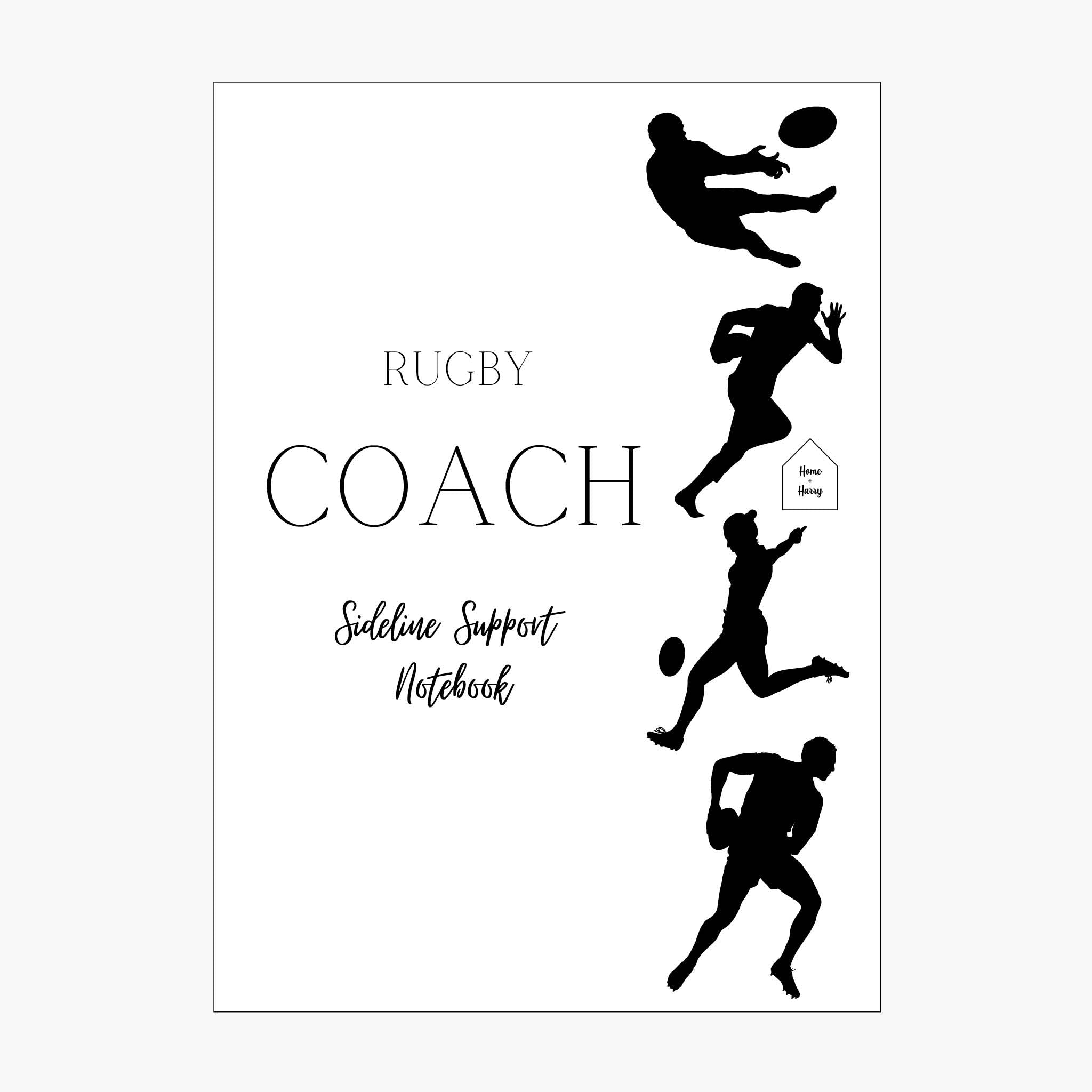 Sideline Support Notebook – Home & Harry NZ