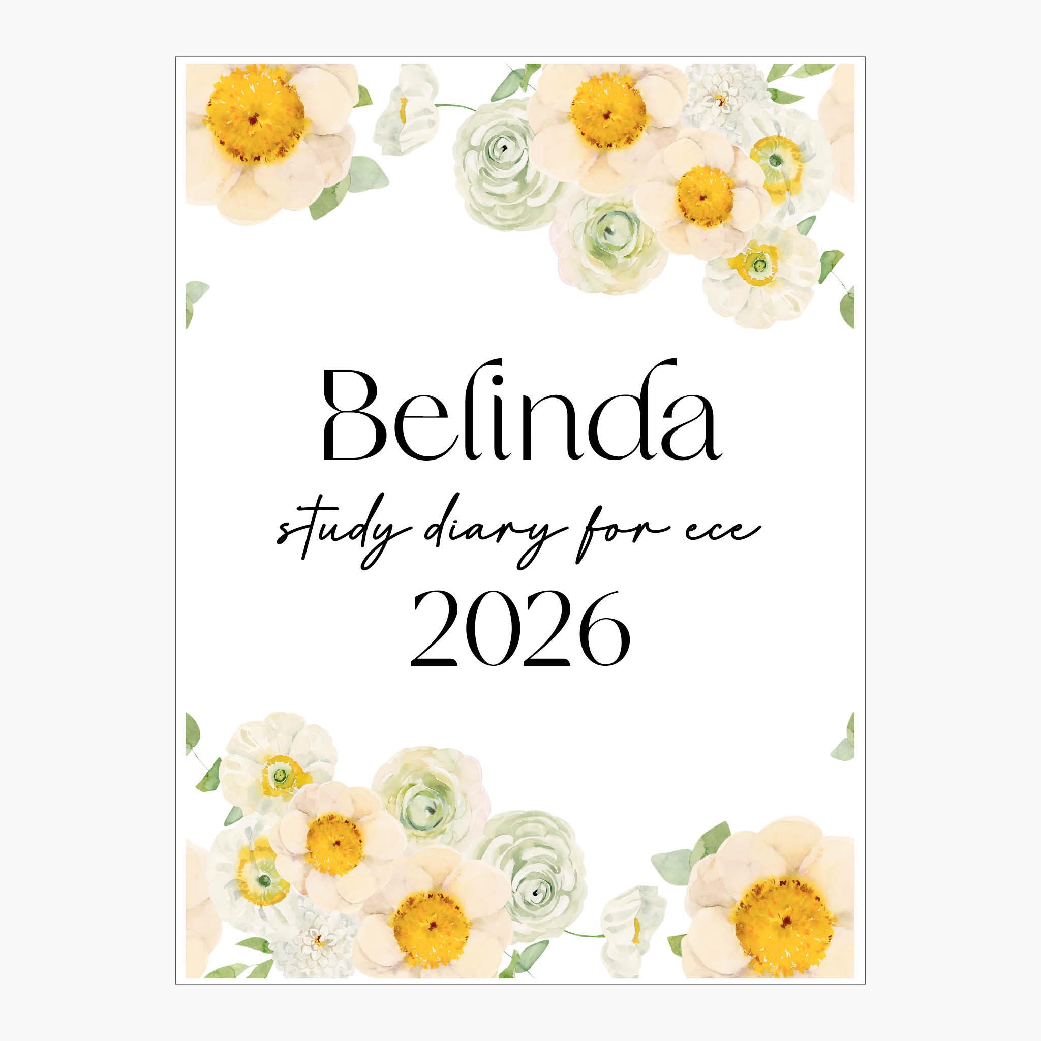 Early Childhood Study Diary 2026 – Home & Harry NZ